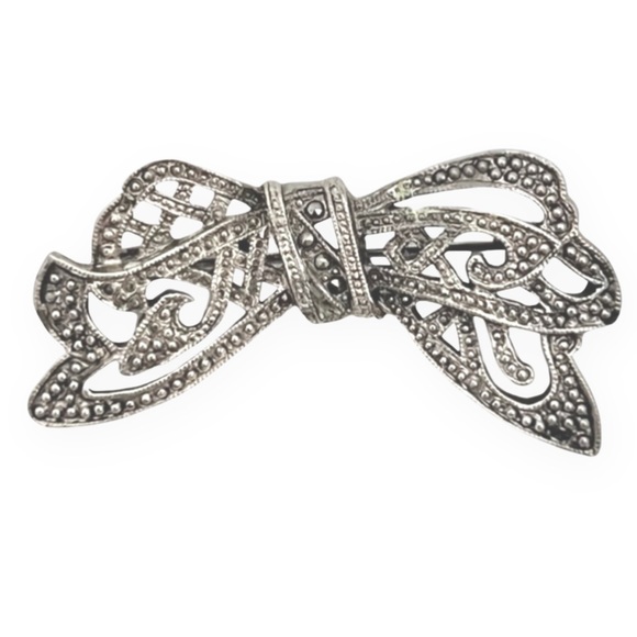 Vintage | Jewelry | Vintage Silver Scarf Pin Blazer Brooch Ornament ...